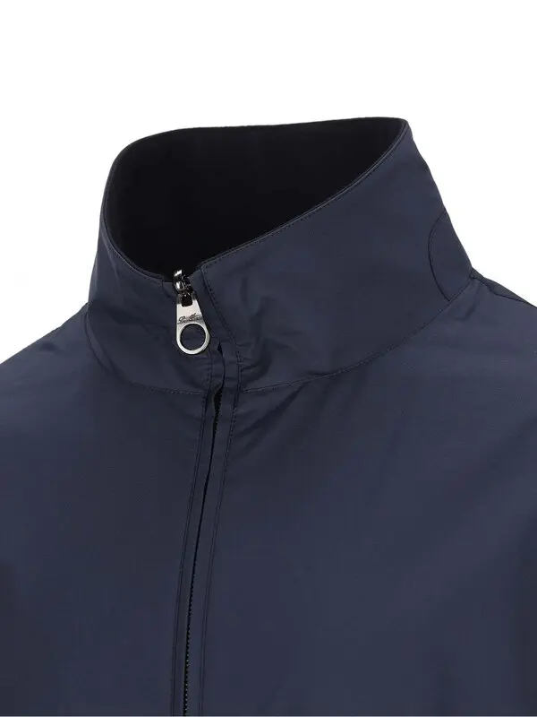 Loro Piana Bomber Jacket - Navy Blue
