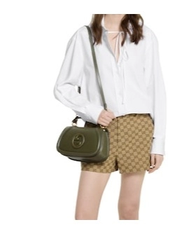 Gucci Blondie Small Top Handle Bag - Forest Green