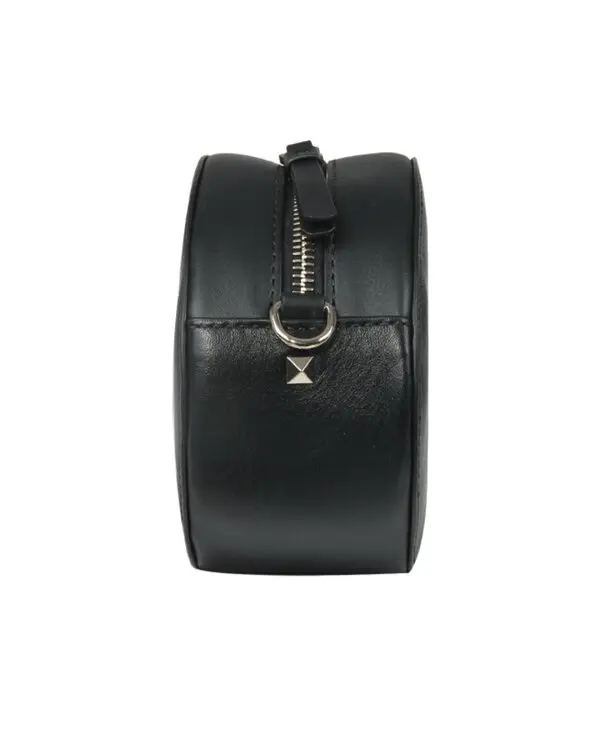 Valentino Garavani Vltn Printed Shoulder Bag - Black