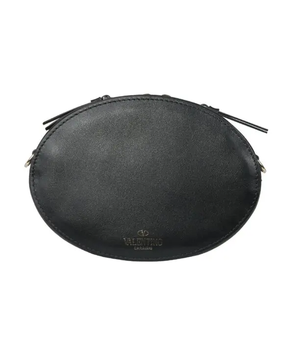 Valentino Garavani Vltn Printed Shoulder Bag - Black