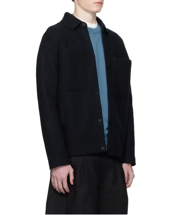 Stone Island Logo Patch Buttoned Cardigan