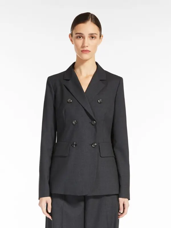 Max Mara Wool Double-breasted Blazer