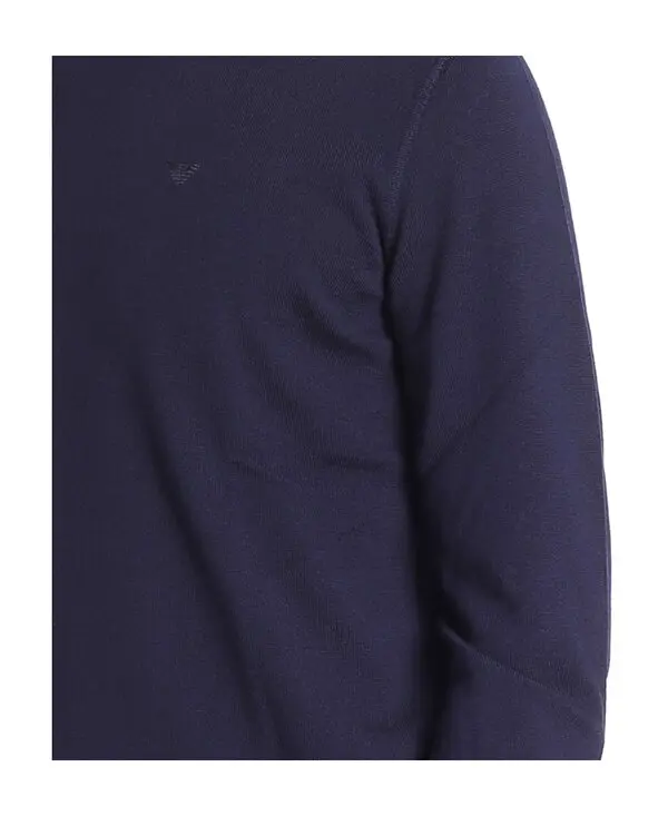 Emporio Armani Crew Neck Logo Detail Pullover