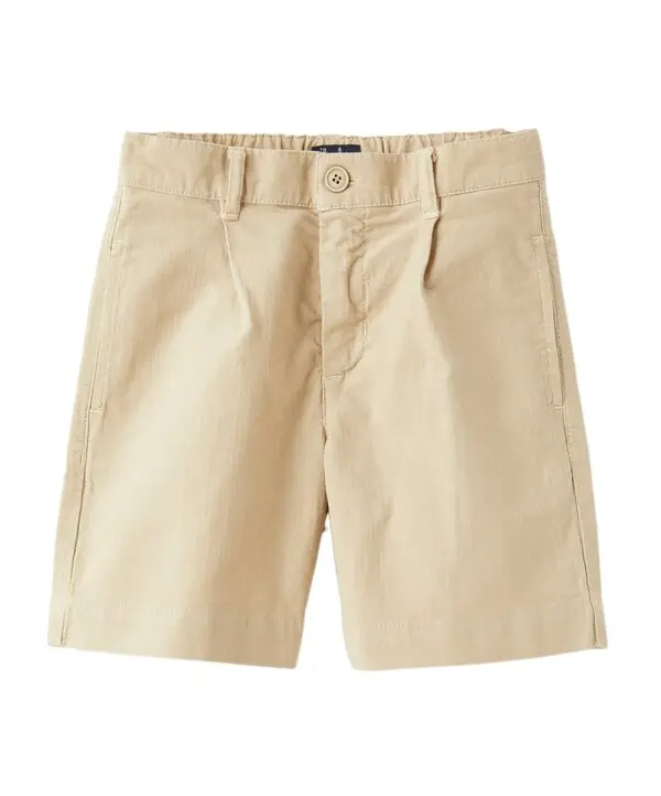 IL GUFO Pleated Shorts - Nude