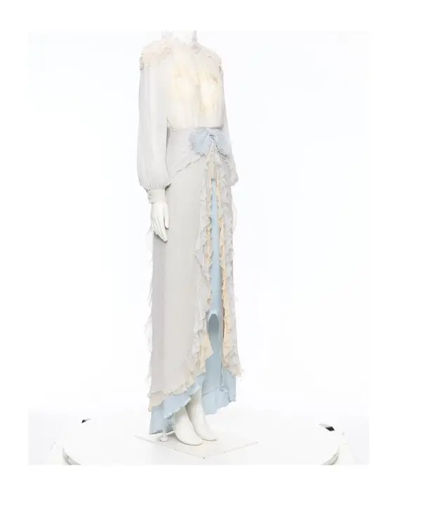 Valentino Garavani Long-sleeved Dress With Bow Detail