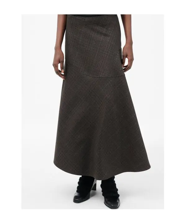 Our Legacy Plaid Long Skirt