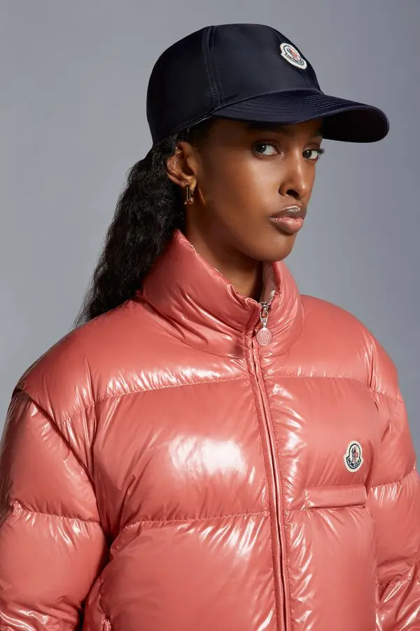 Moncler Logo Patch Baseball Cap - Black