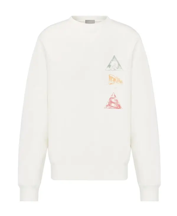 Dior Relaxed-fit Sweatshirt - White
