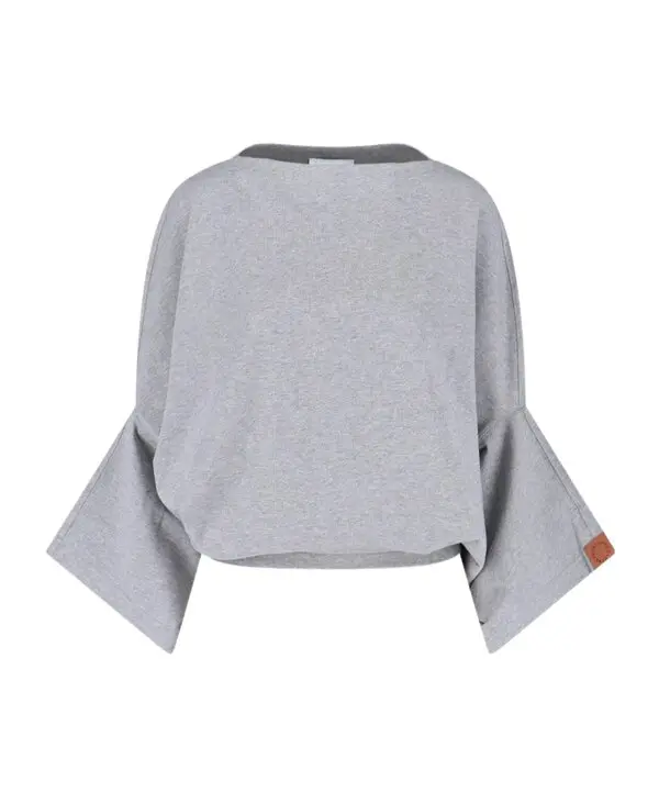 Stella McCartney Crewneck T-shirt With Wide Sleeves