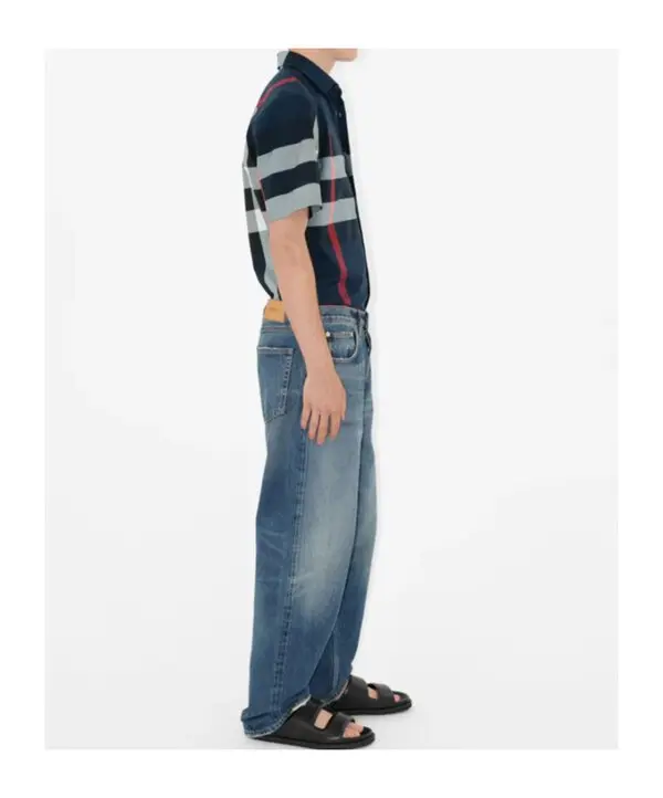 Burberry Checked Short Sleeved Shirt