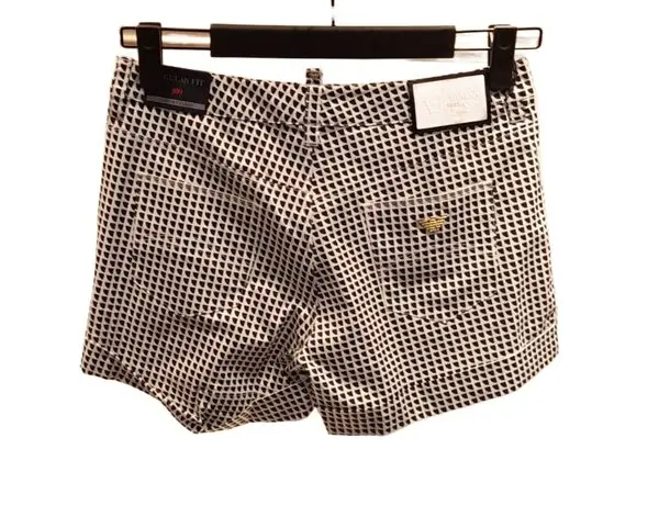 Emporio Armani Patterned Waistband Shorts
