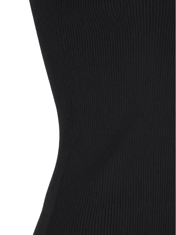 Loewe Anagram Embroidered Ribbed Top