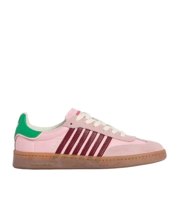 Dsquared2 Boxer Stripe Low-top Sneakers - Pink