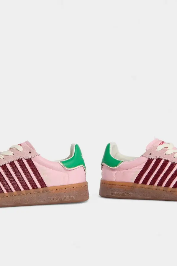 Dsquared2 Boxer Stripe Low-top Sneakers - Pink