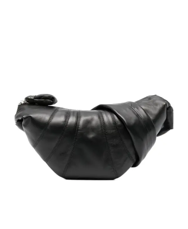 LEMAIRE Croissant Small Shoulder Bag - Black