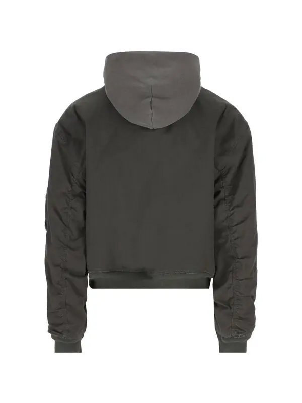 Balenciaga Hooded Standard Bomber Jacket