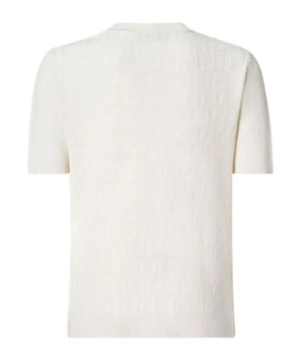 Fendi Ff Jacquard Crewneck T-shirt