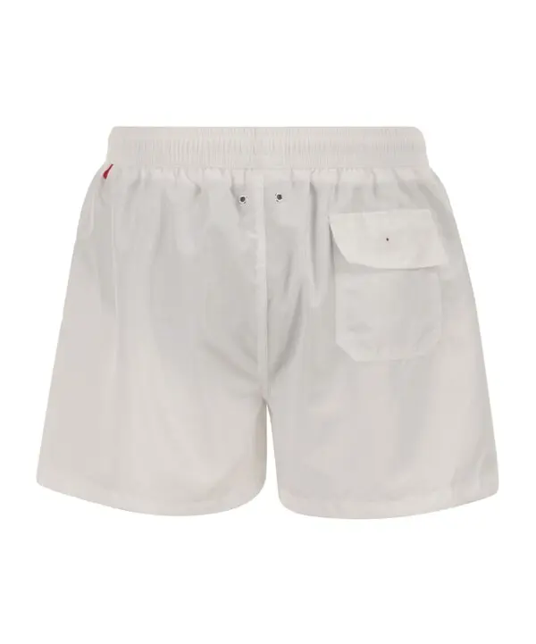 Kiton Short Swim Shorts With Drawstring Waistband - No