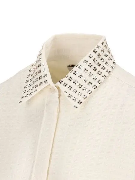 GOLDEN GOOSE Embellished Long Sleeve Shirt