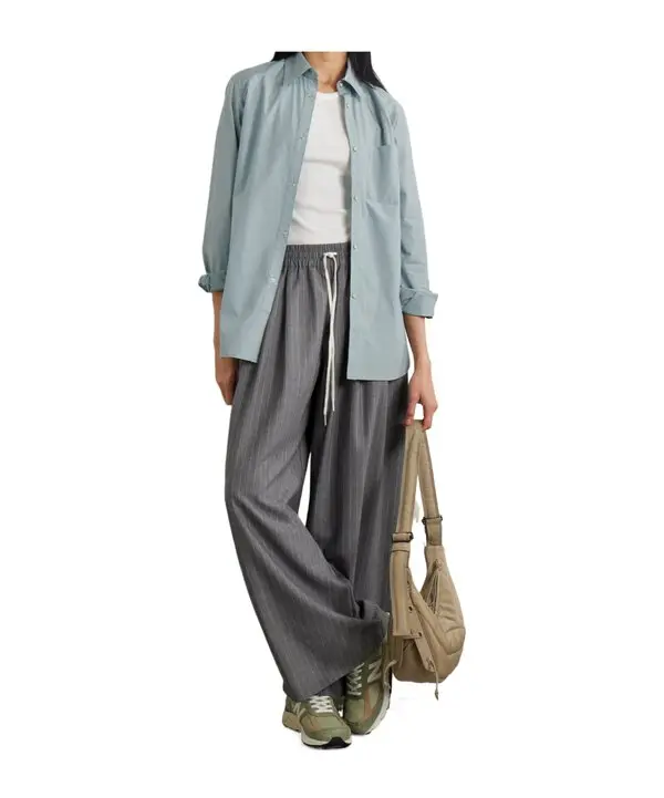 LEMAIRE Long-sleeved Cotton Poplin Shirt