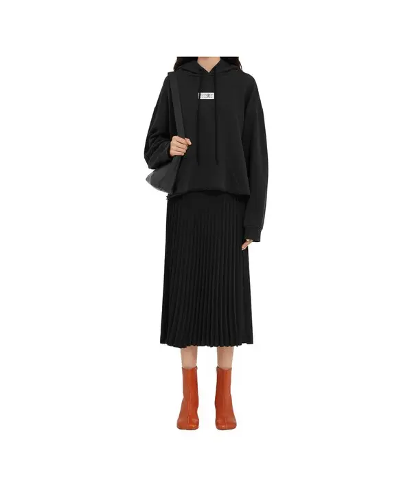 MAISON MARGIELA Numbers-motif Drawstring Hoodie