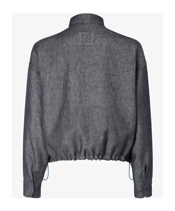 Fendi Zip-up Reversible Jacket