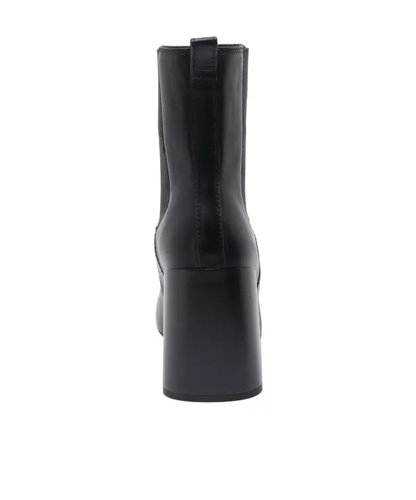 Hogan 90mm Block-heel Leather Boots