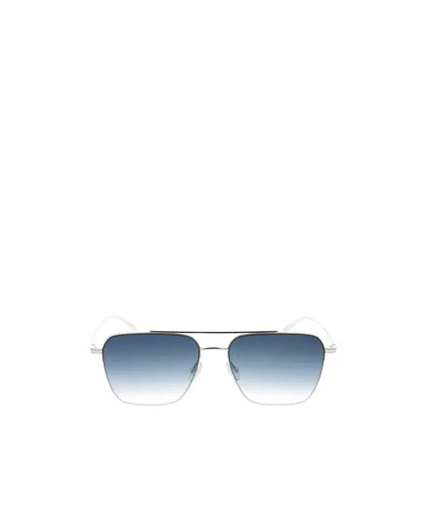 Barton Perreira Aviator Sunglasses - Blue