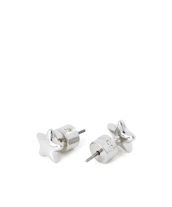 COACH Star Stud Earrings - Sliver