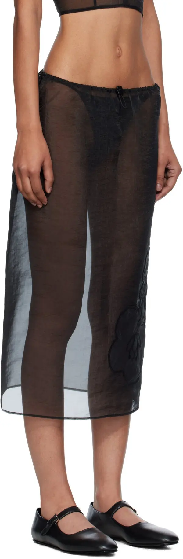 Cecilie Bahnsen Elastic Drawstring Skirt