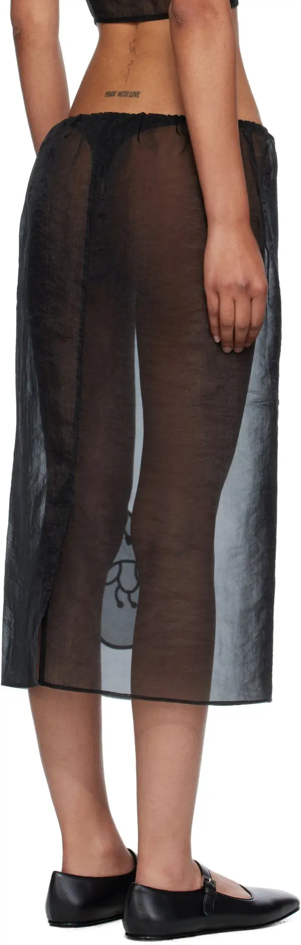 Cecilie Bahnsen Elastic Drawstring Skirt