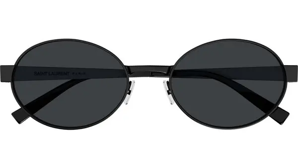 Saint Laurent Oval Sunglasses - Black