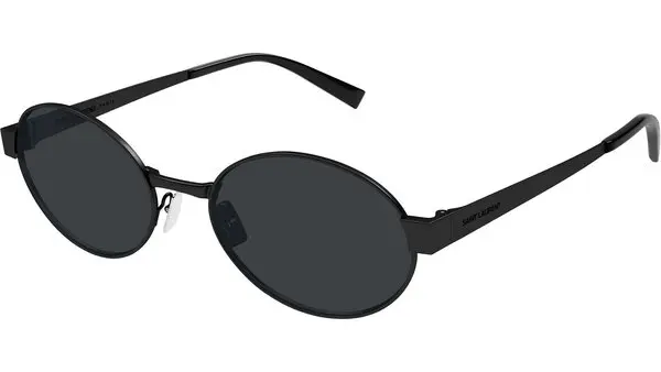 Saint Laurent Oval Sunglasses - Black