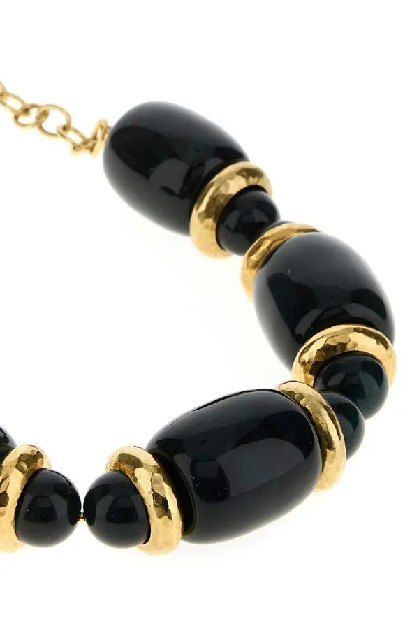 Saint Laurent Logo Plaque Bracelet