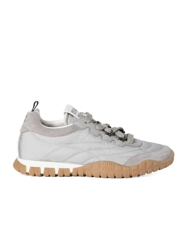 Miu Miu Tyre Lace-up Sneakers