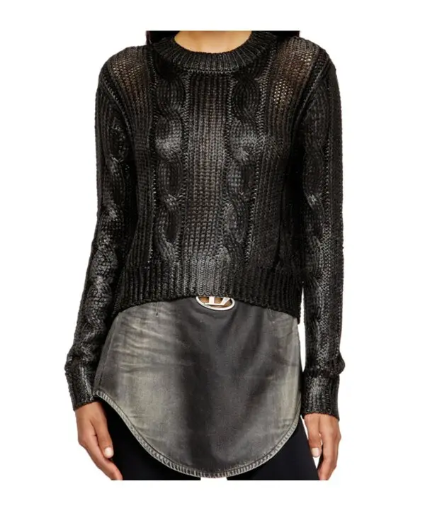 DIESEL® Cable-knit Sweater