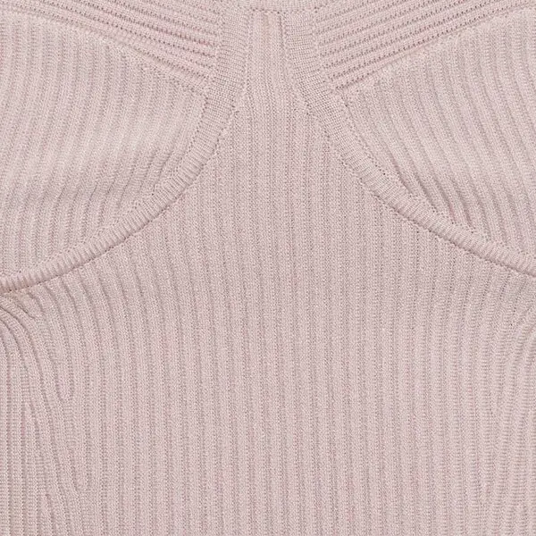 Alexander McQueen Ribbed Cropped Bustier Top
