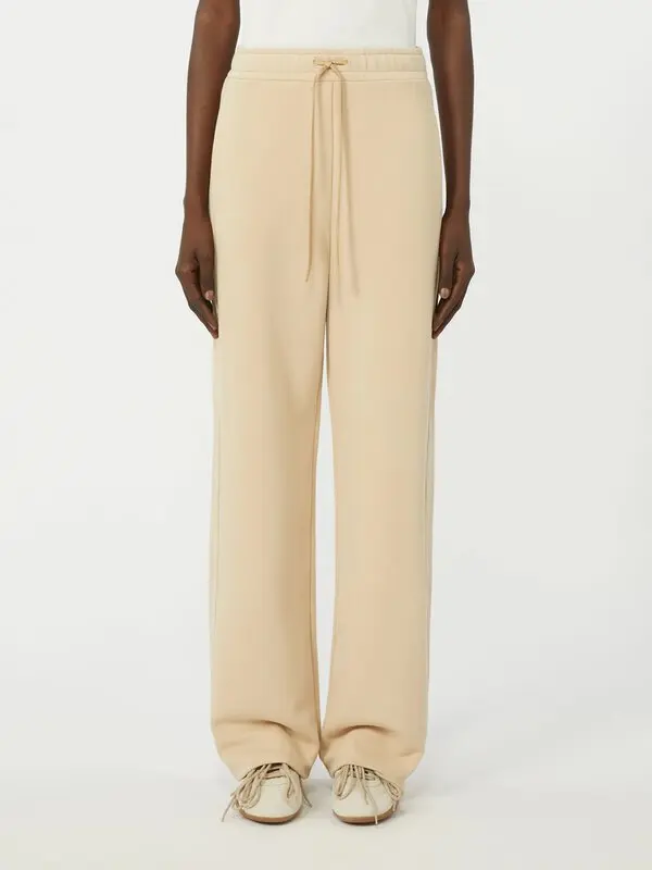 Max Mara Relaxed Fit Drawstring Track Pants - Sand-colored