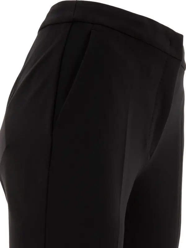 Max Mara Pegno Slim-cut Trousers - Black