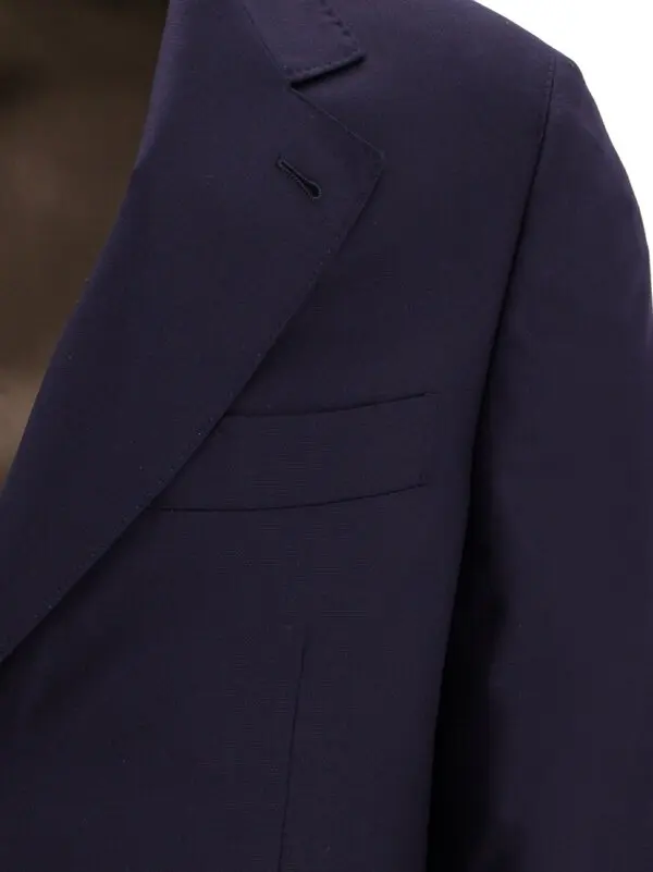 Brunello Cucinelli Notched-lapels Single Breasted Suit - Black