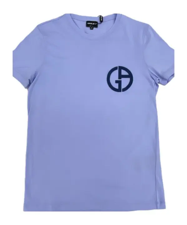 Giorgio Armani Round Neck Short Sleeve T-shirt