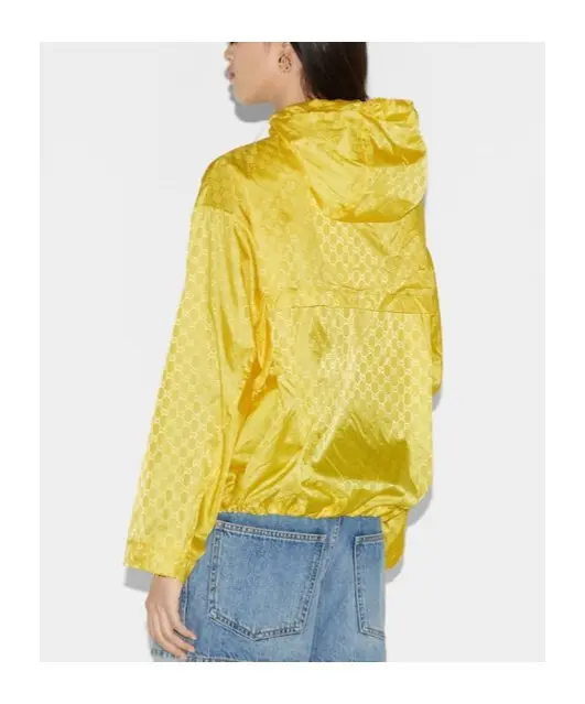 Gucci Gg Hooded Bomber Jacket