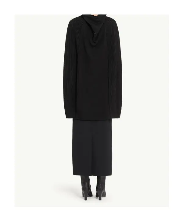 MAISON MARGIELA Ribbed Knit Cardigan Dress