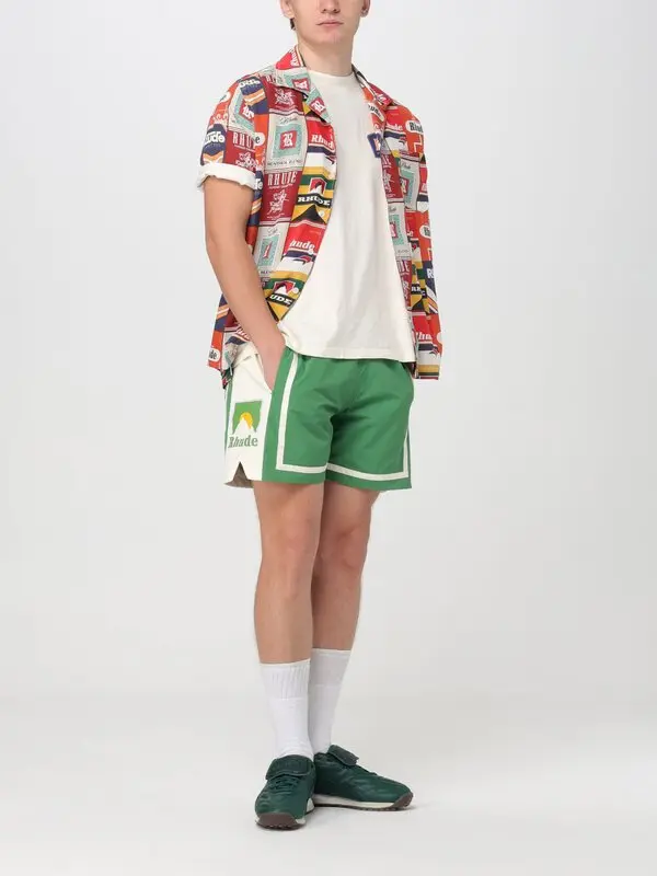 Rhude Cigarette Printed Short-sleeved Shirt