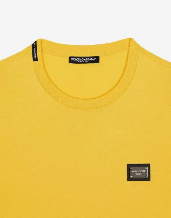 Dolce & Gabbana Logo-plaque Short-sleeve T-shirt