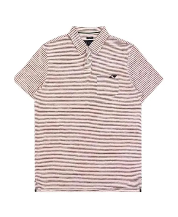 Emporio Armani Striped Polo Shirt