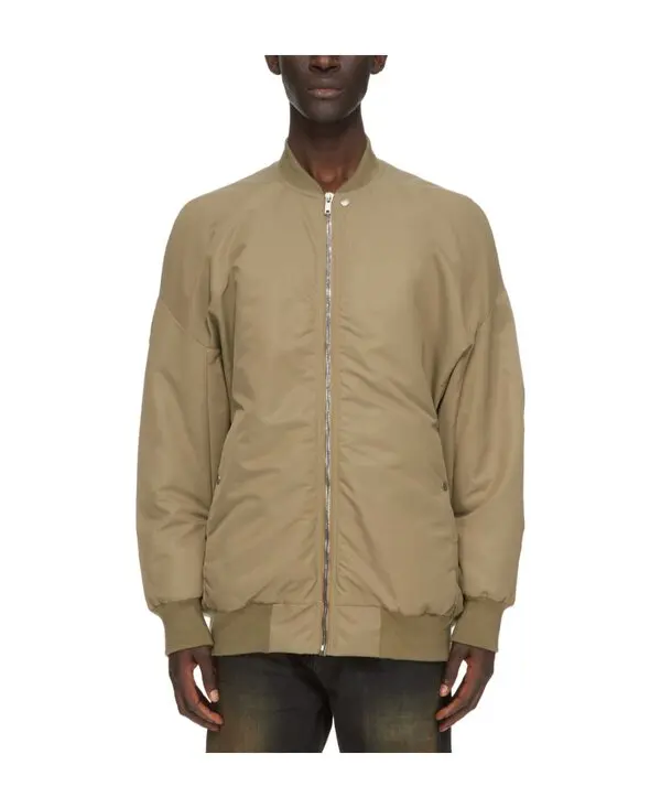 Rick Owens Jumbo Flight Zipped Bomber Jacket - Brown