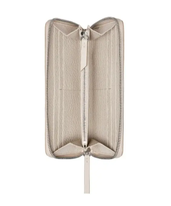 MAISON MARGIELA Four-stitch Zip-around Wallet - Gray