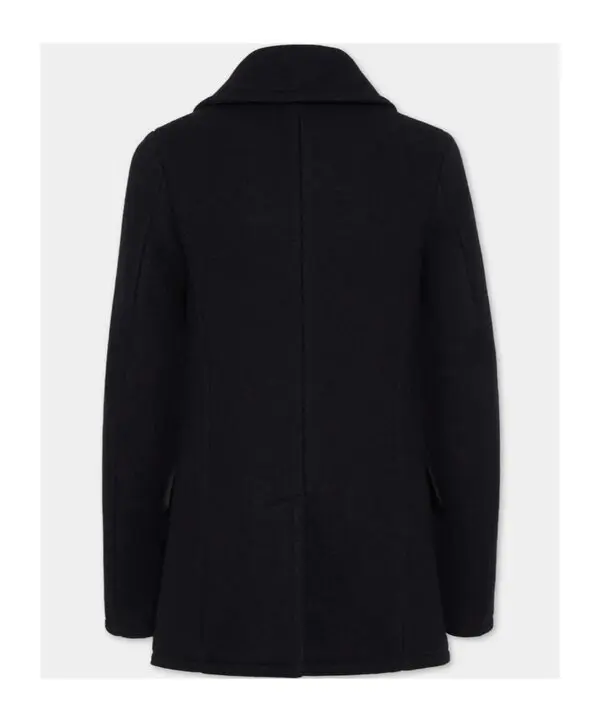 Dsquared2 Dean Double Breasted Peacoat - Blue