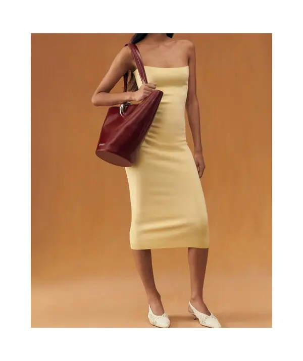 Jacquemus Le Bambola Moyen Bucket Bag - Red